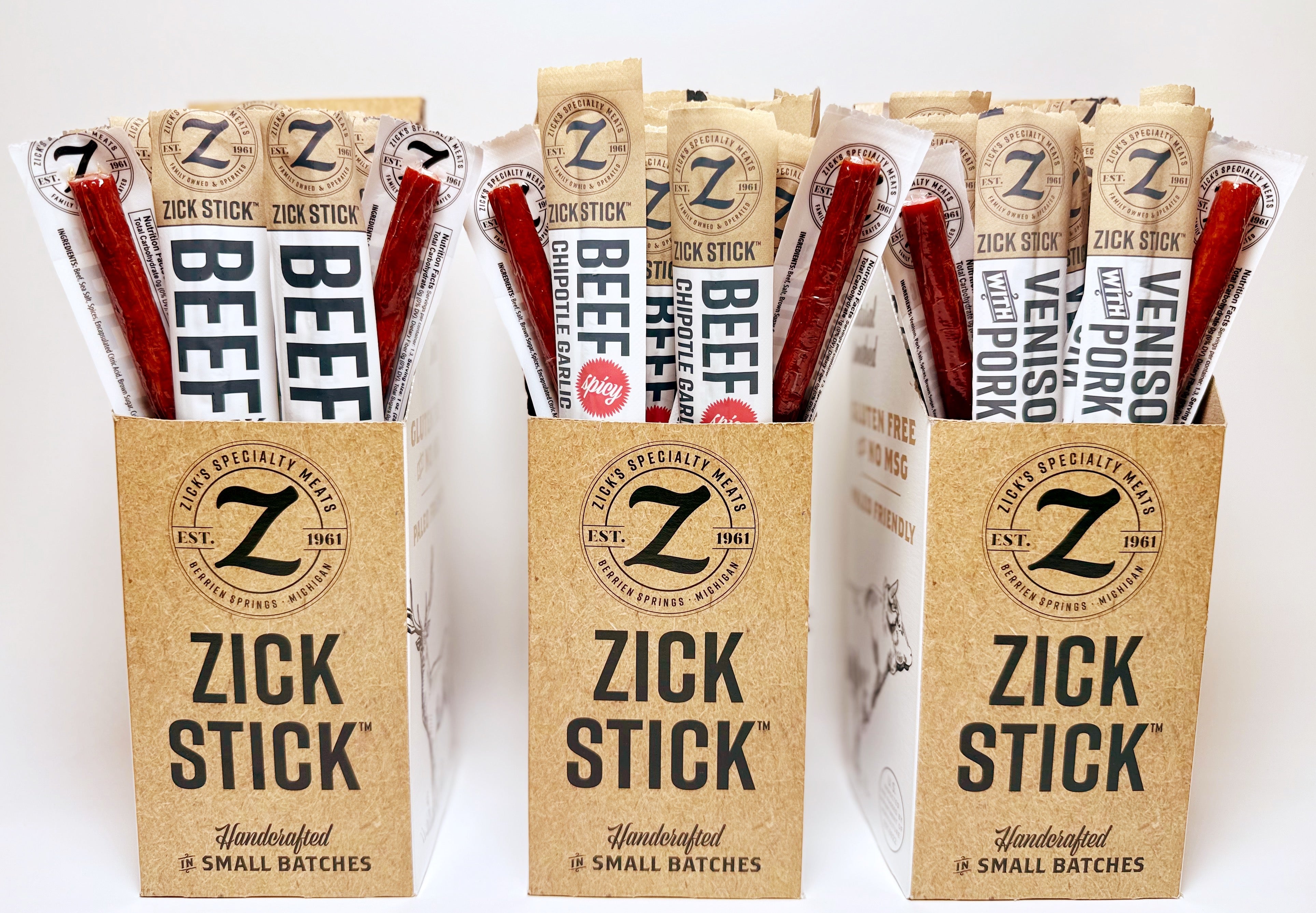 Zick's All Natural Meat Sticks – Ranch Hand Provisions